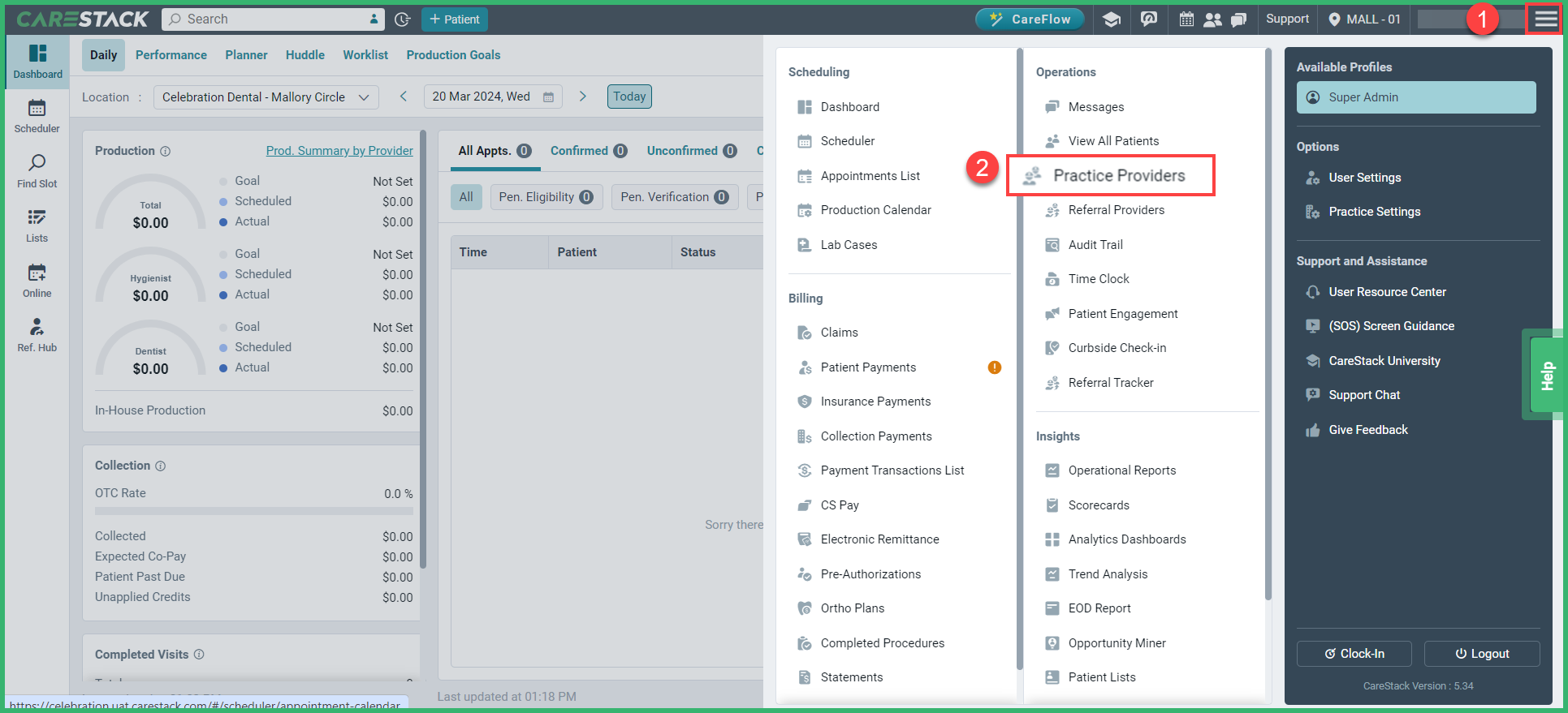 An Overview of the Perio Chart – CareStack: User Resource Center