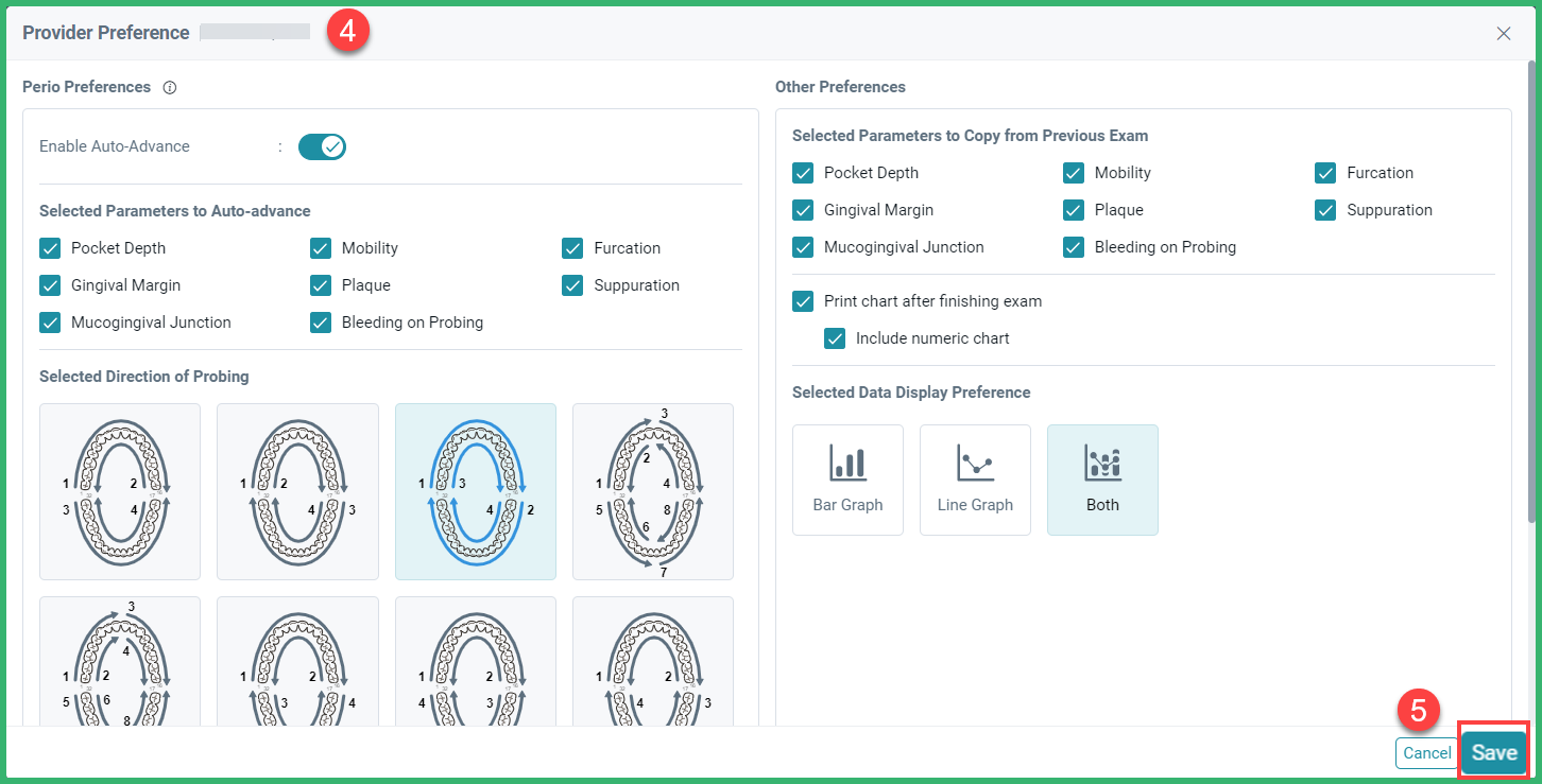 An Overview of the Perio Chart – CareStack: User Resource Center