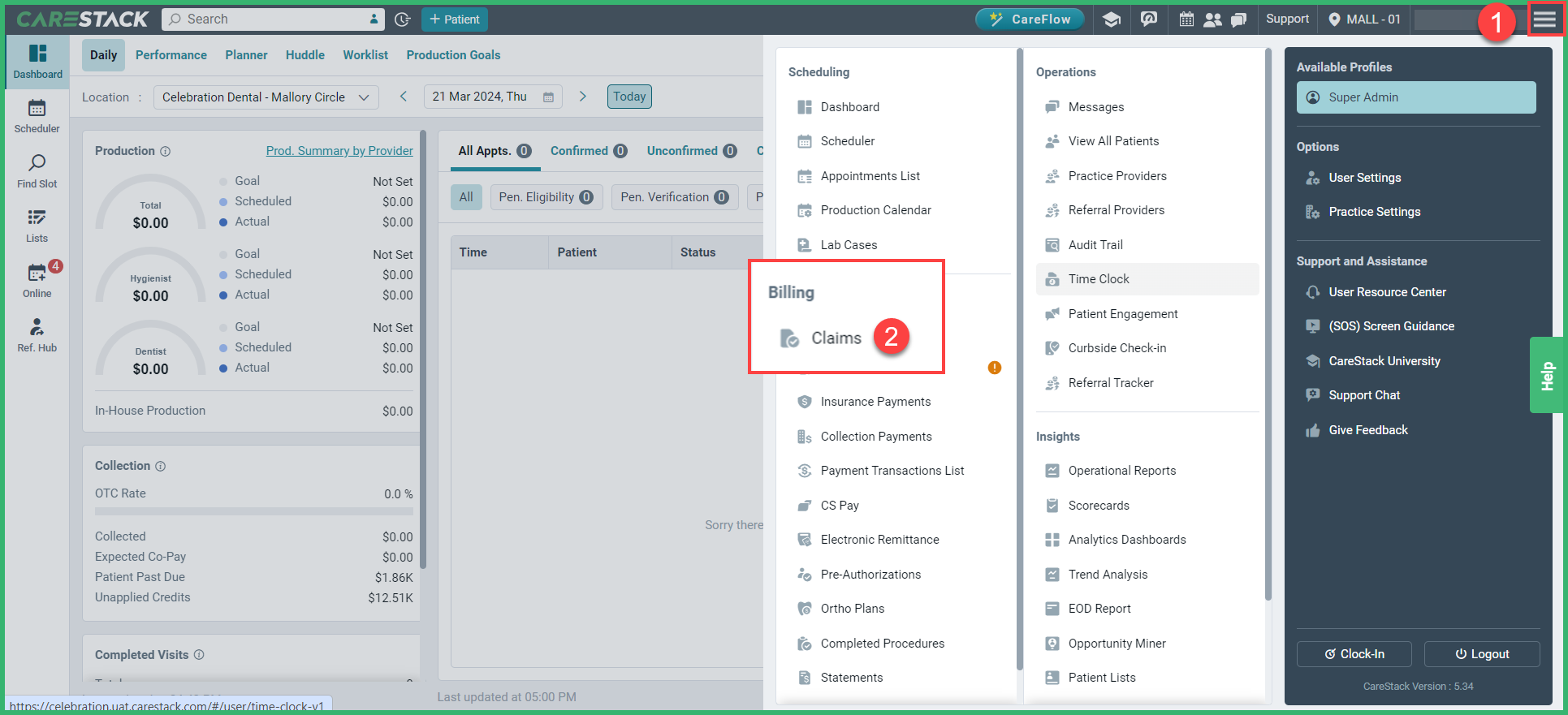 Force Submitting Claims with Pending NEA Attachments – CareStack: User ...