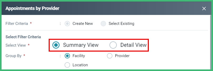 An Overview of Appointments by Provider Report – CareStack: User Resource Center