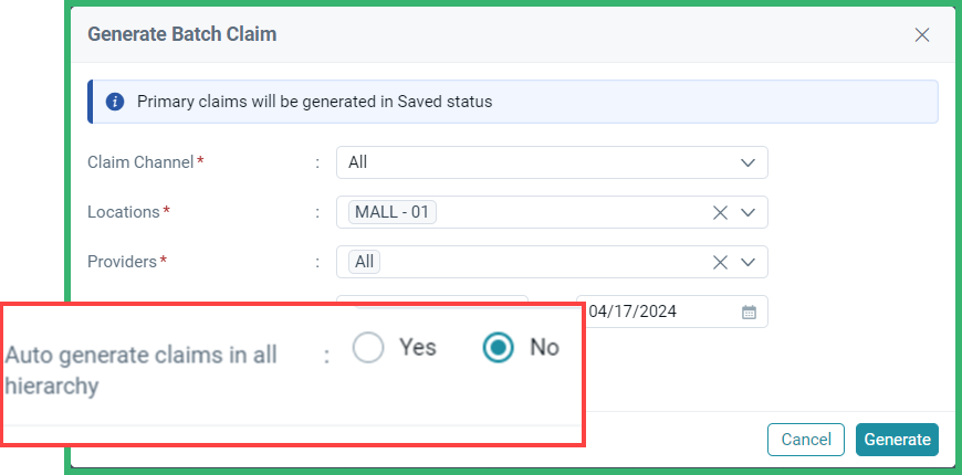 View or Generate Batch Claims – CareStack: User Resource Center