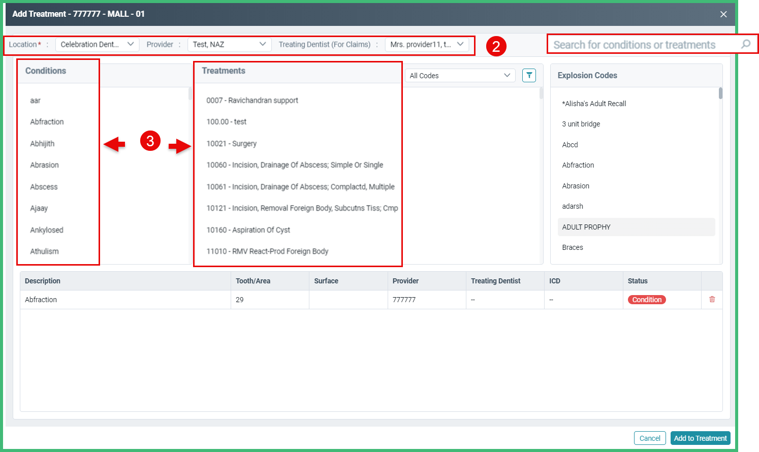 Create a Treatment Plan & Add Treatments – CareStack: User Resource Center