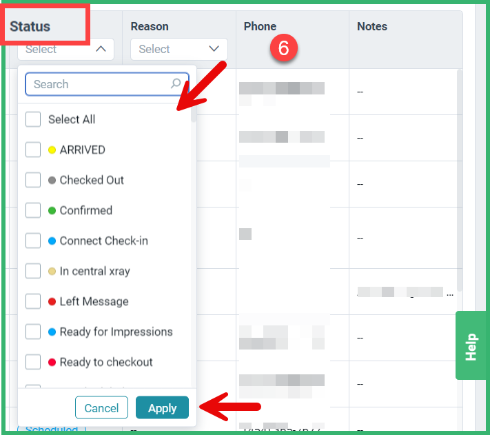 An Overview of Patient Appointments Lists – CareStack: User Resource Center