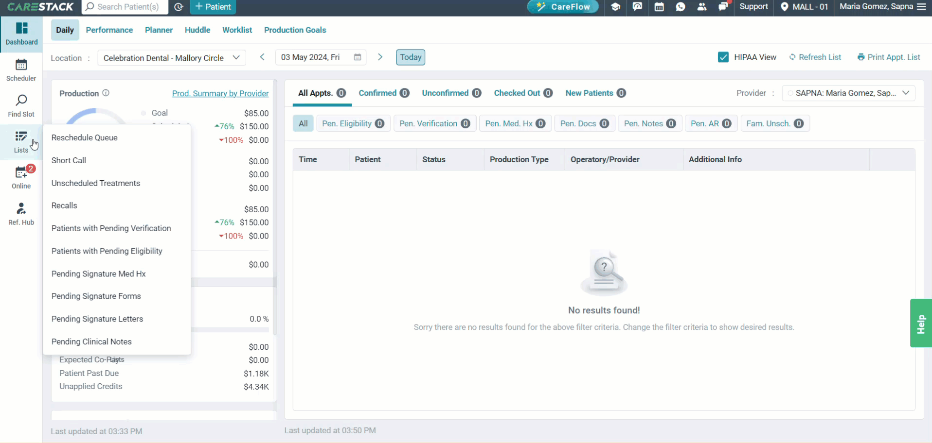 Manage Pending Signature for Forms and Letters – CareStack: User ...