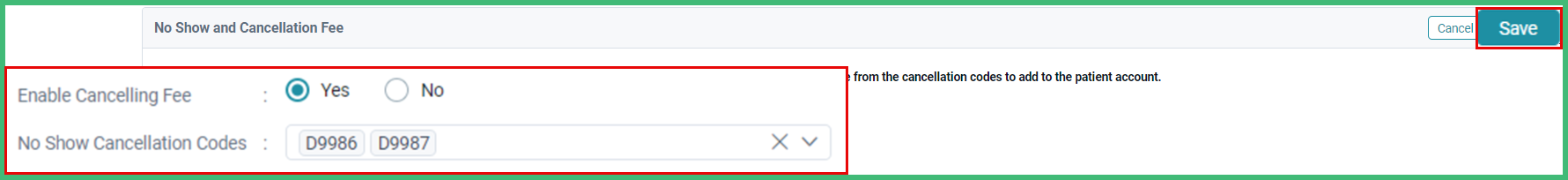 Configure Scheduler General Settings – CareStack: User Resource Center