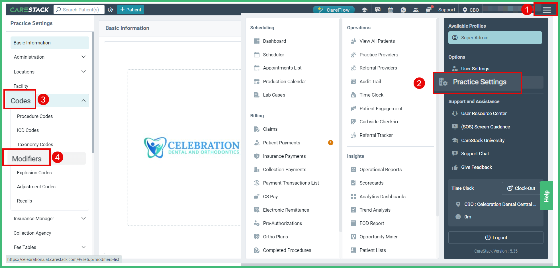 View Taxonomy Codes – CareStack: User Resource Center