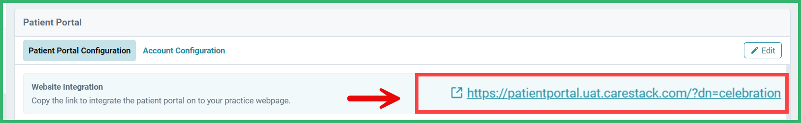 Overview of Patient Portal and Patient Connect Settings – CareStack ...