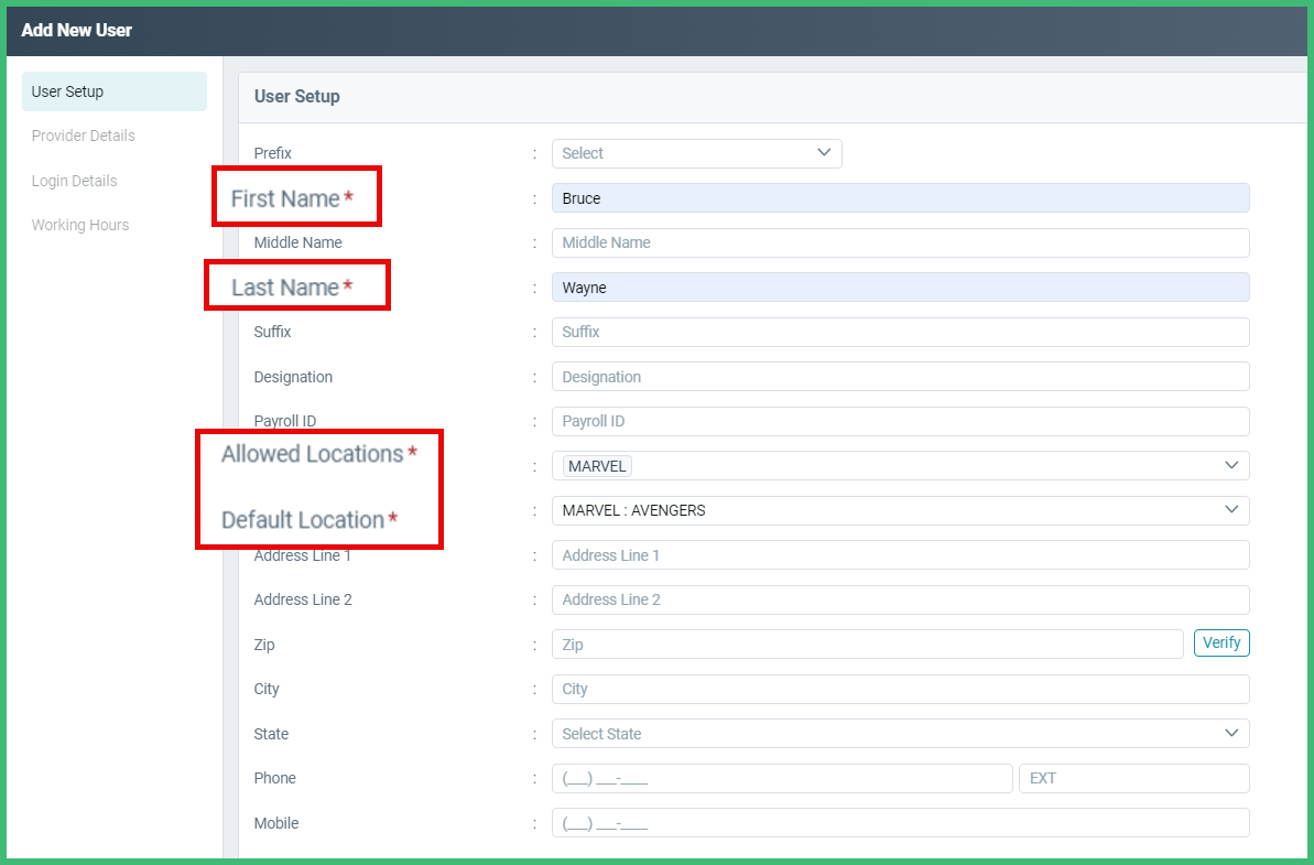 Manage All Users – CareStack: User Resource Center