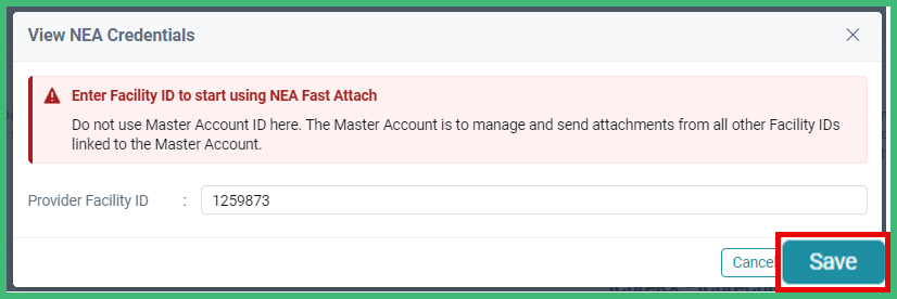 Configure NEA Attachments – CareStack: User Resource Center