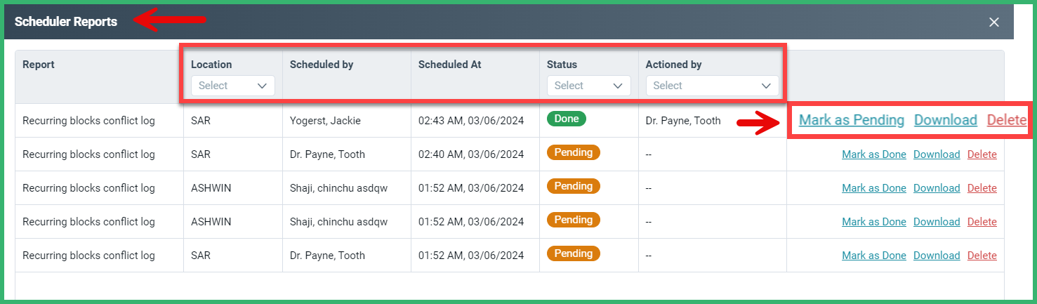 A Detailed Overview of the Scheduler – CareStack: User Resource Center