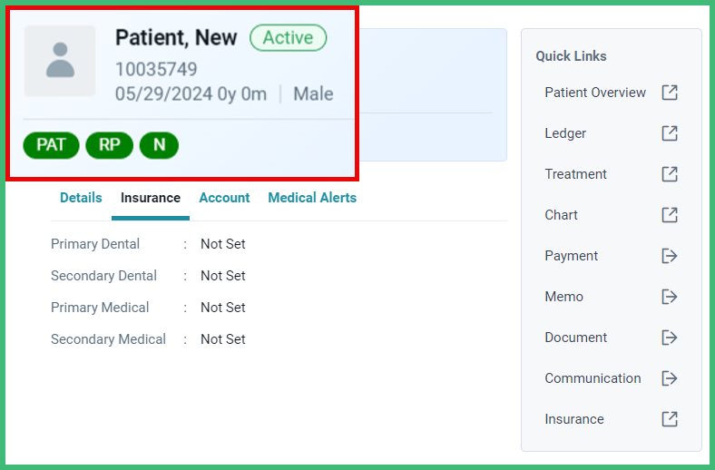 Leverage the Patient Snapshot Features – CareStack: User Resource Center