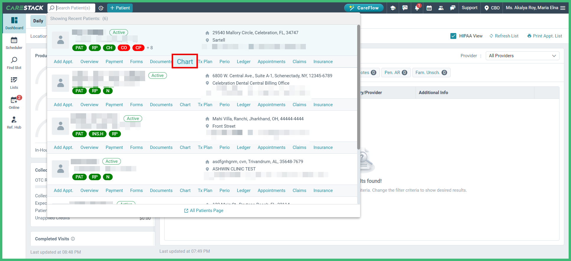 Manage Materials for Clinical Chart – CareStack: User Resource Center