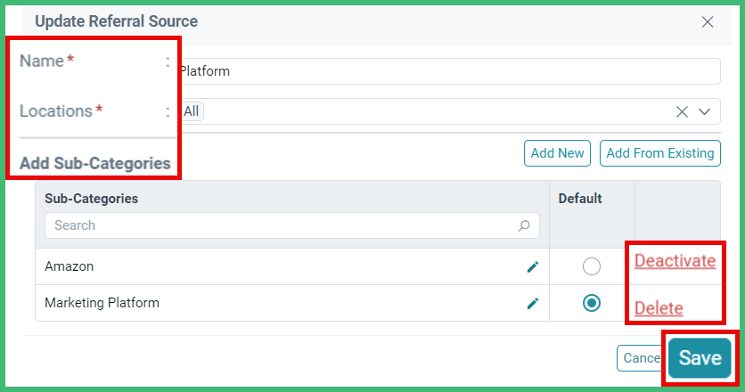 Add and Manage Referral Sources – CareStack: User Resource Center