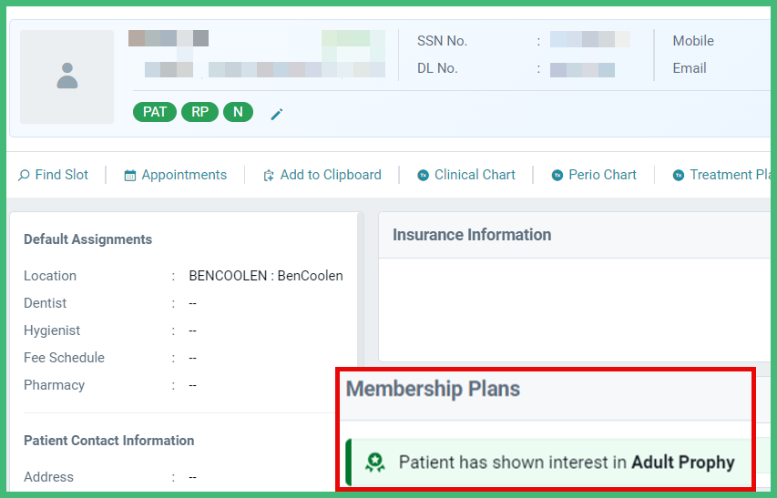 Sign Up a Patient on CS Membership – CareStack: User Resource Center