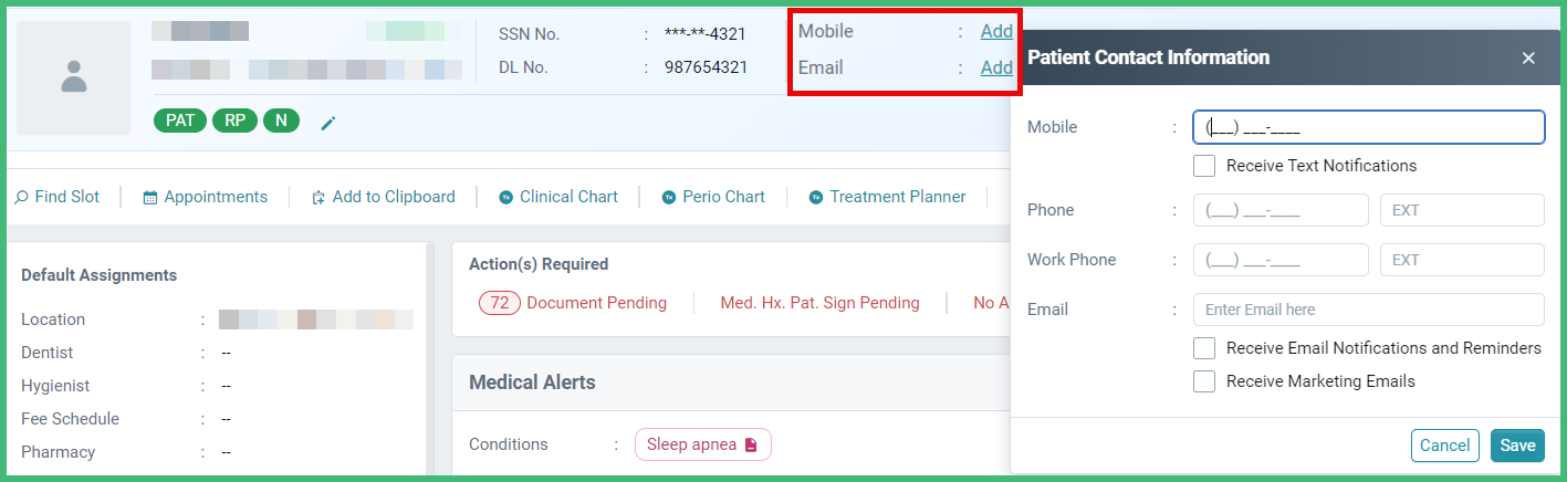 All About Patient Overview – CareStack: User Resource Center