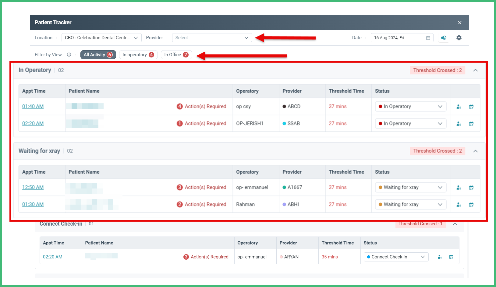 Utilizing the Patient Tracker & Configuring Audio Notifications ...