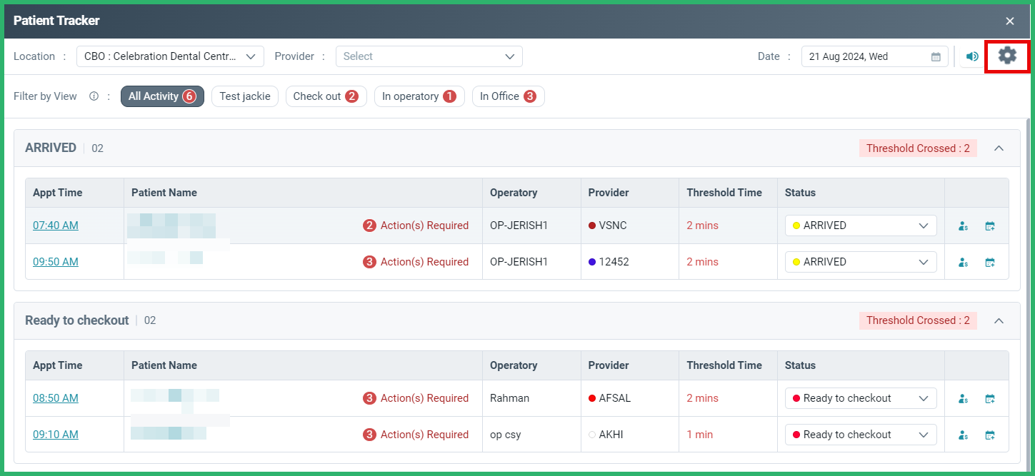 Utilizing the Patient Tracker & Configuring Audio Notifications ...
