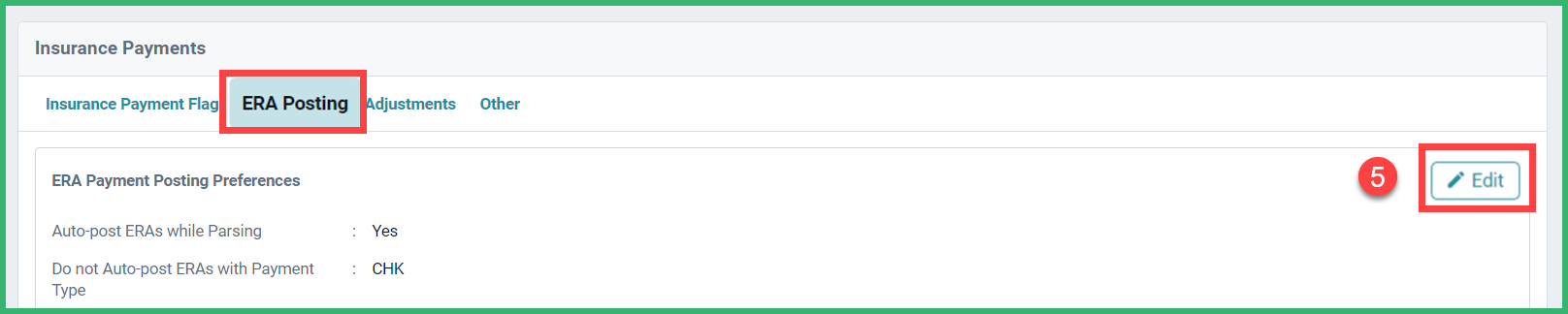 Enable ERA Auto-Posting – CareStack: User Resource Center