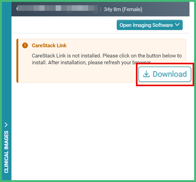 Clinical Imaging Software Integration & Access – CareStack: User Resource Center
