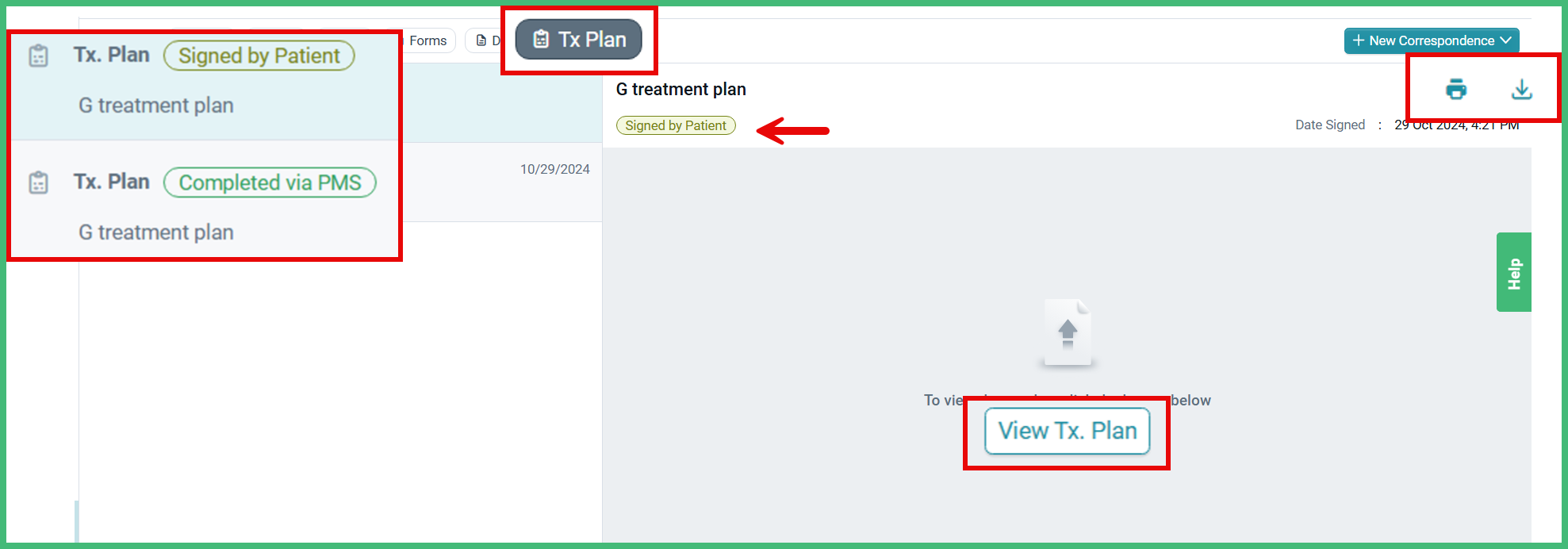 Manage Patient Correspondence (Patient Inbox) – CareStack: User ...