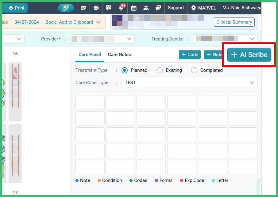 AI Scribe: Streamlining Clinical Note-Taking – CareStack: User Resource Center