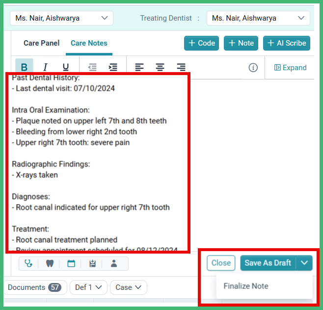 AI Scribe: Streamlining Clinical Note-Taking – CareStack: User Resource ...