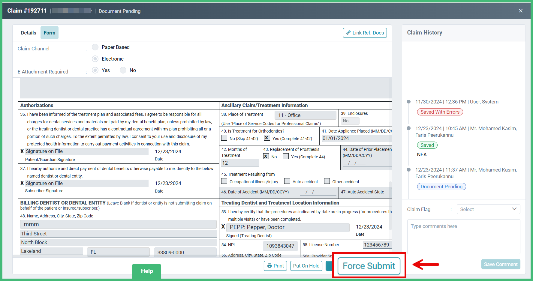 Adding NEA Attachments – CareStack: User Resource Center