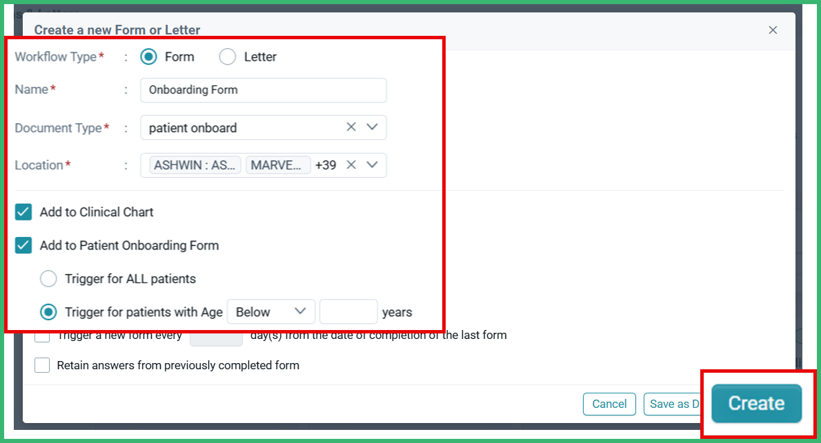 Create Patient Onboarding Forms – CareStack: User Resource Center