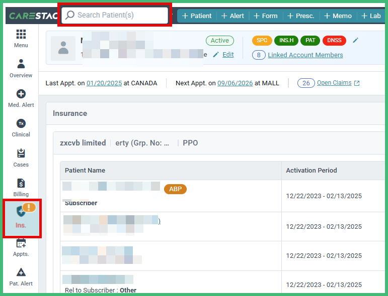 Add Note to Treatment Plan and View Plan History – CareStack: User Resource Center