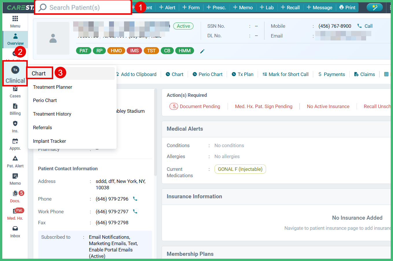 View and Submit Pre-Authorizations of a Single Patient – CareStack ...