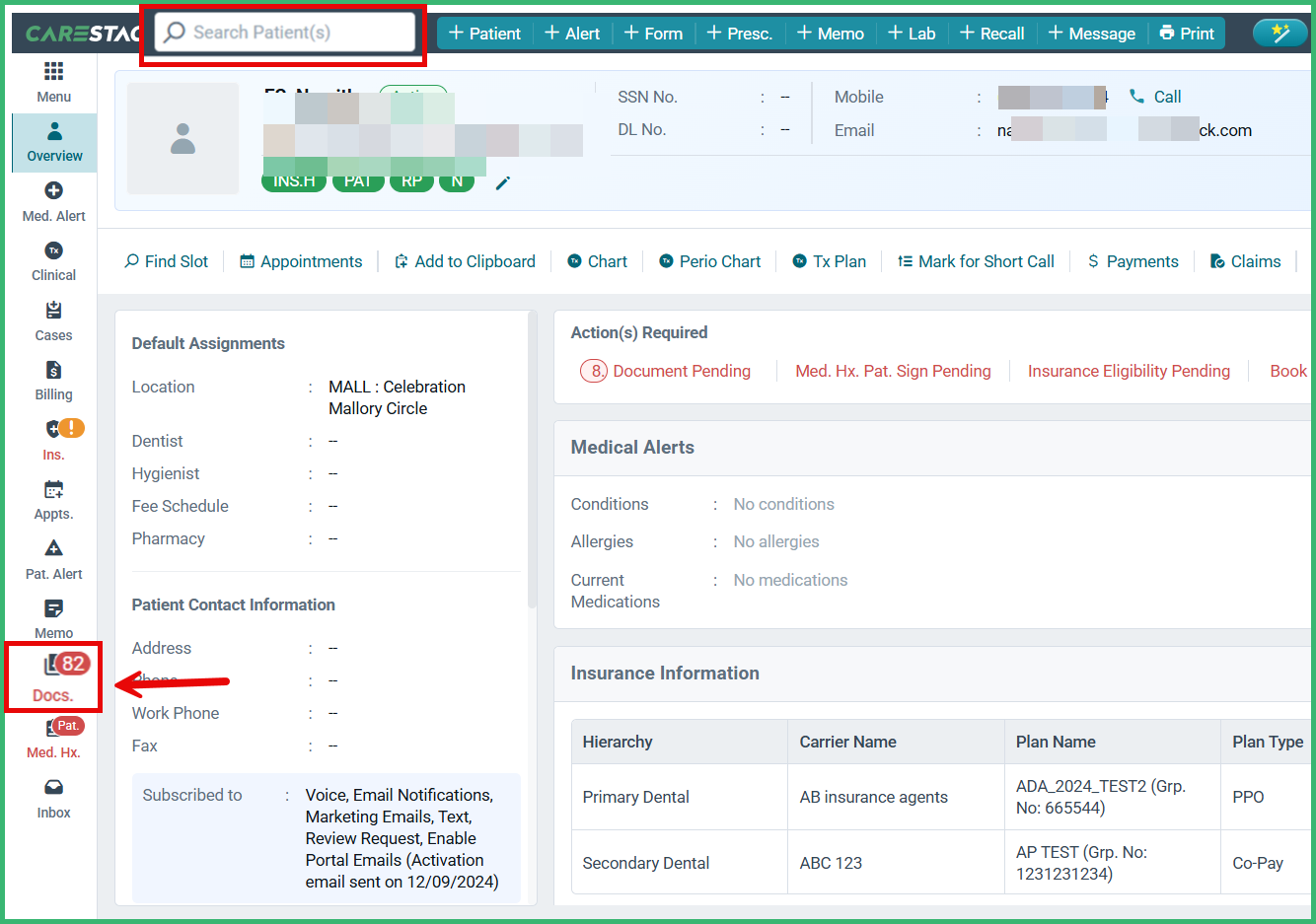 Set up Scanner in CareStack – CareStack: User Resource Center