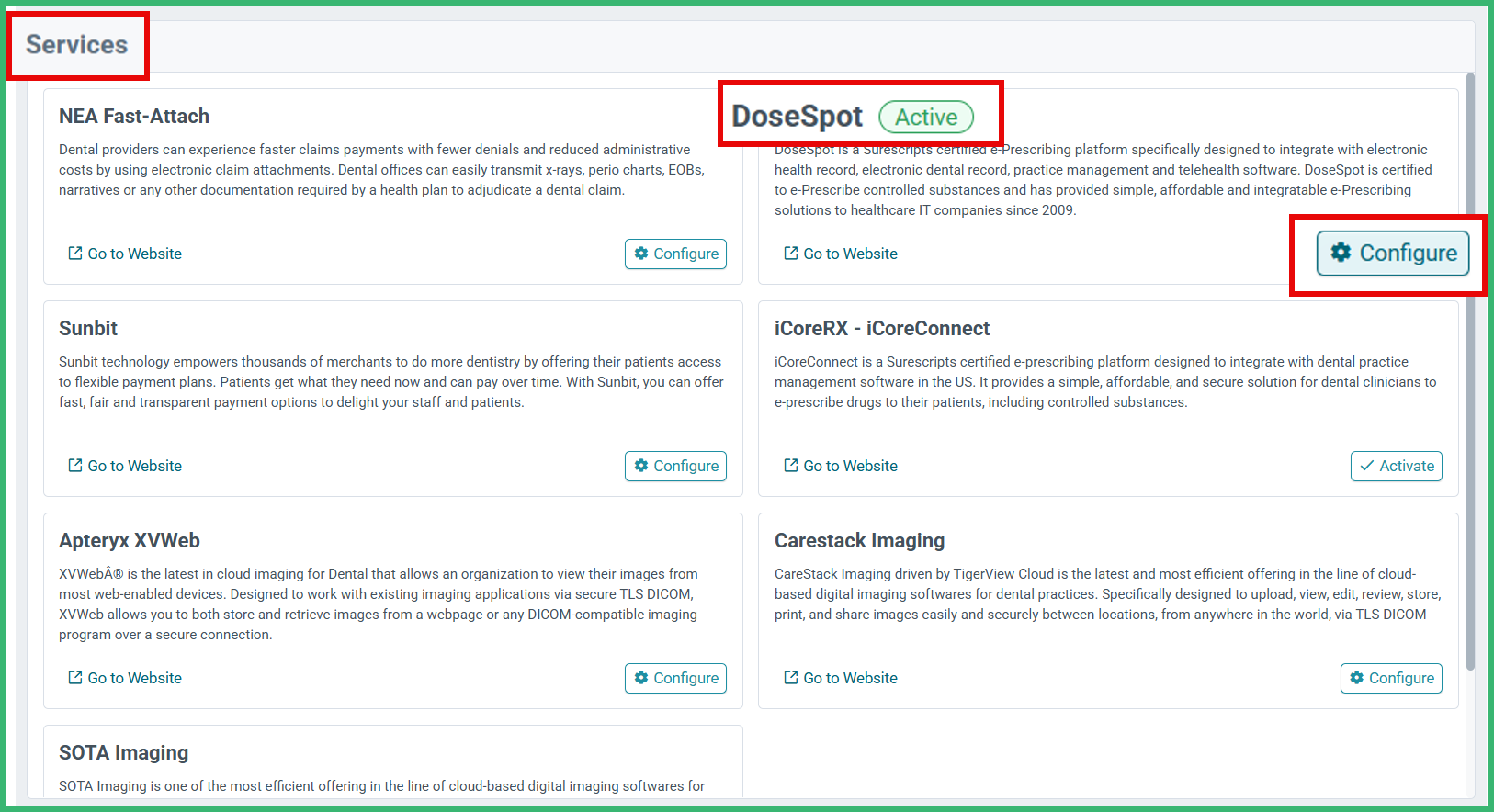 Activate or Deactivate a User for DoseSpot – CareStack: User Resource Center