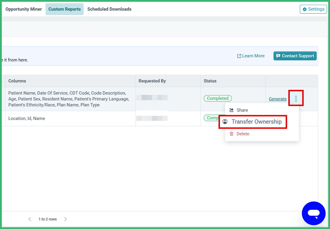 Creating a Custom Report in CareStack – CareStack: User Resource Center