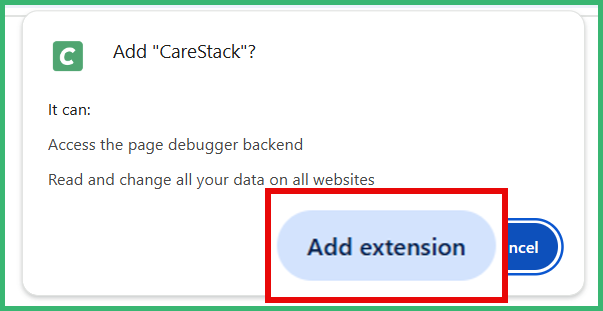 Access and Use the CareStack Chrome Plugin – CareStack: User Resource ...