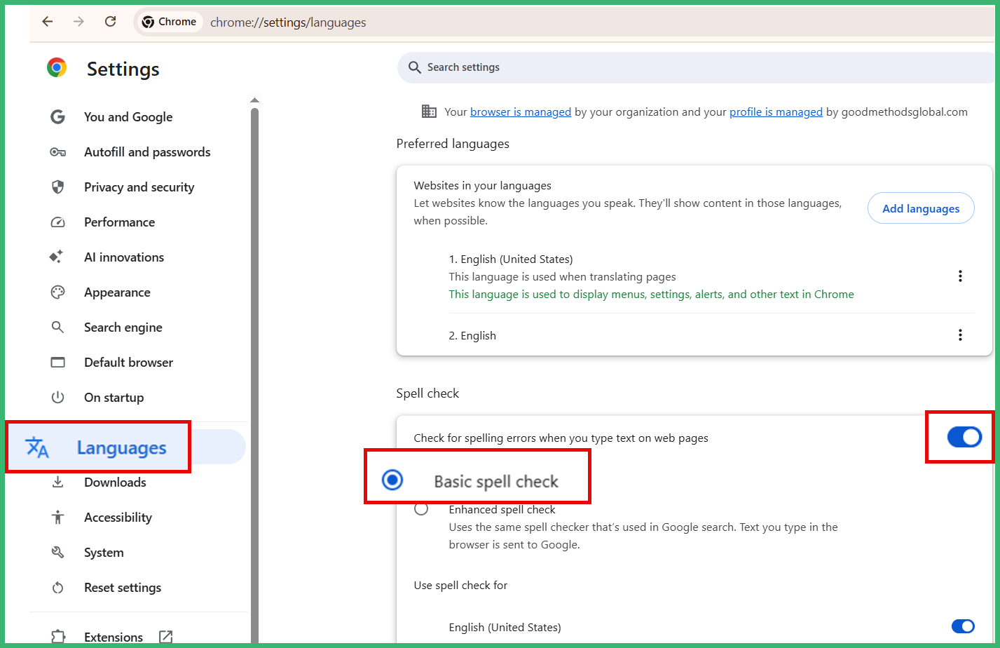 Enable the Spell Check Functionality in CareStack – CareStack: User Resource Center