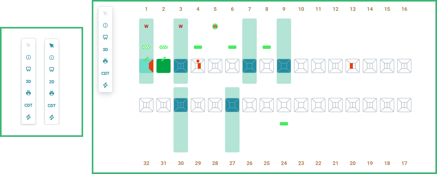 A Guide to the Odontogram – CareStack: User Resource Center