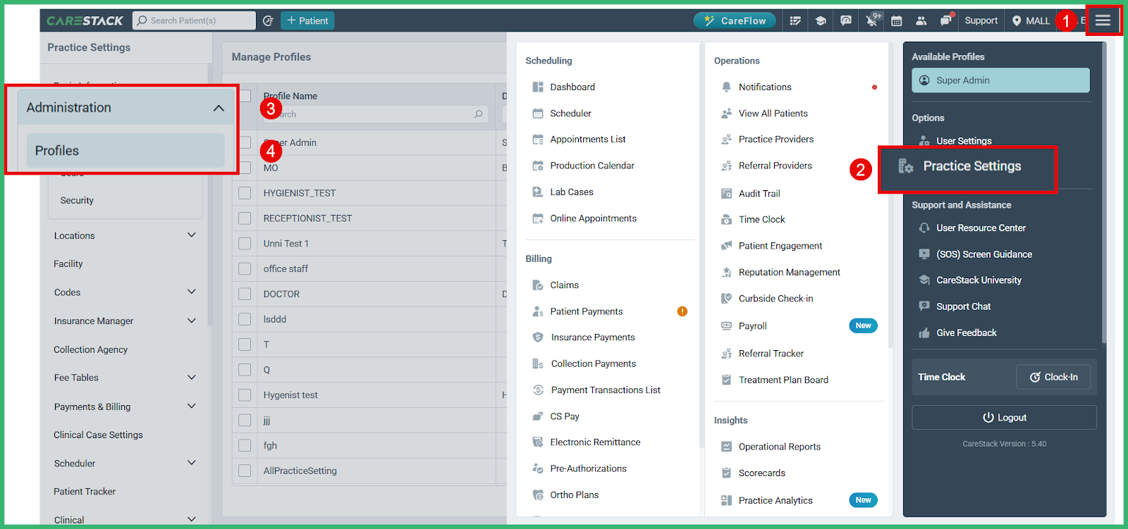 Prescriptions Report – CareStack: User Resource Center