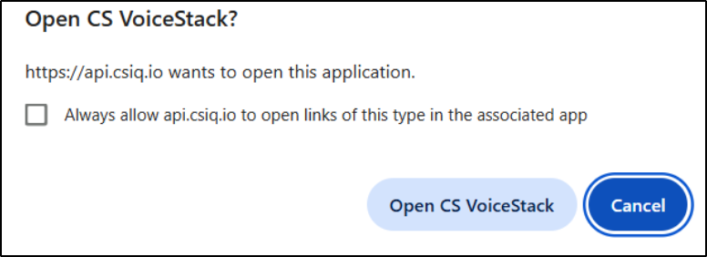 VoiceStack Agent App: Login and Log out – CareStack: User Resource Center