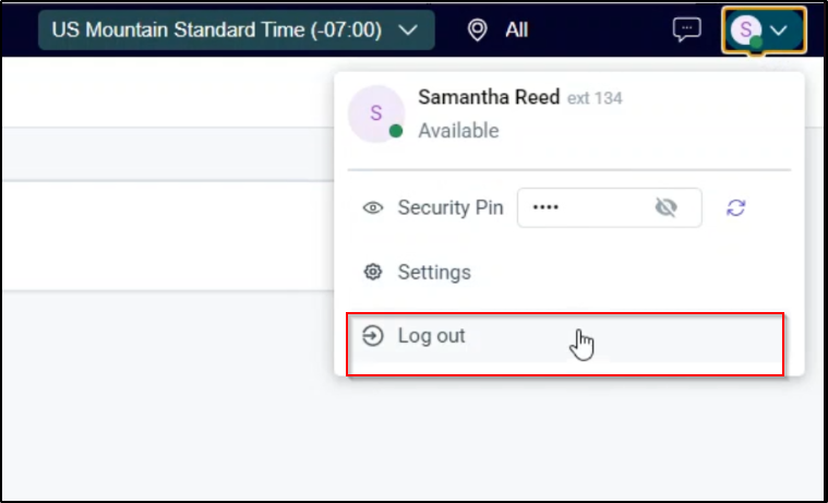VoiceStack Agent App: Login and Log out – CareStack: User Resource Center