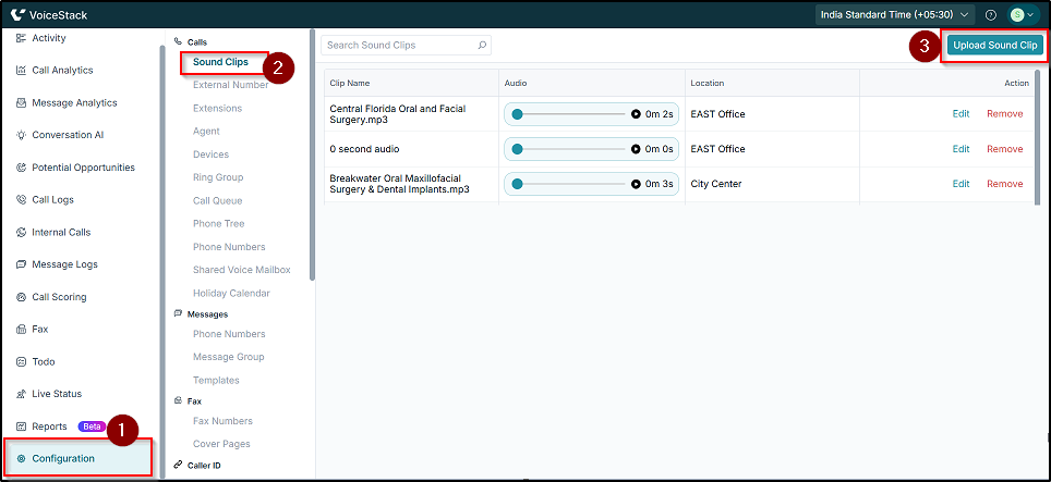 VoiceStack Admin App: Call Whisper – CareStack: User Resource Center