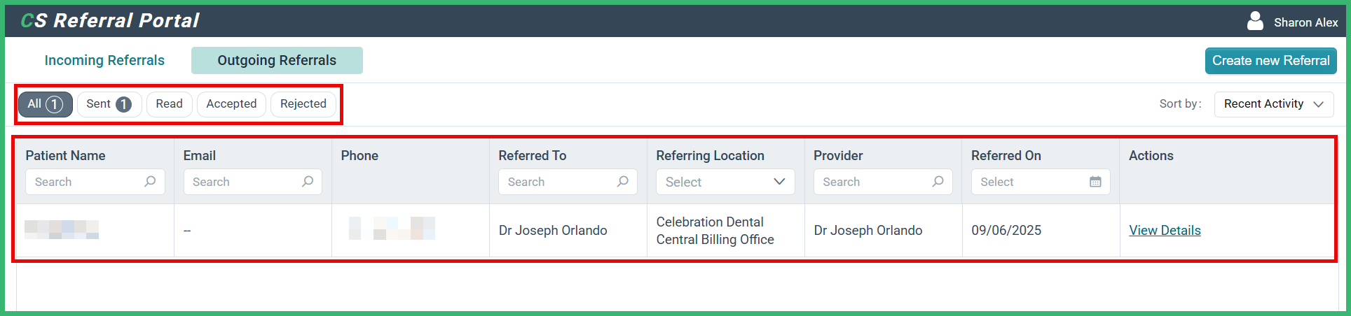 Manage Referral Portal – CareStack: User Resource Center