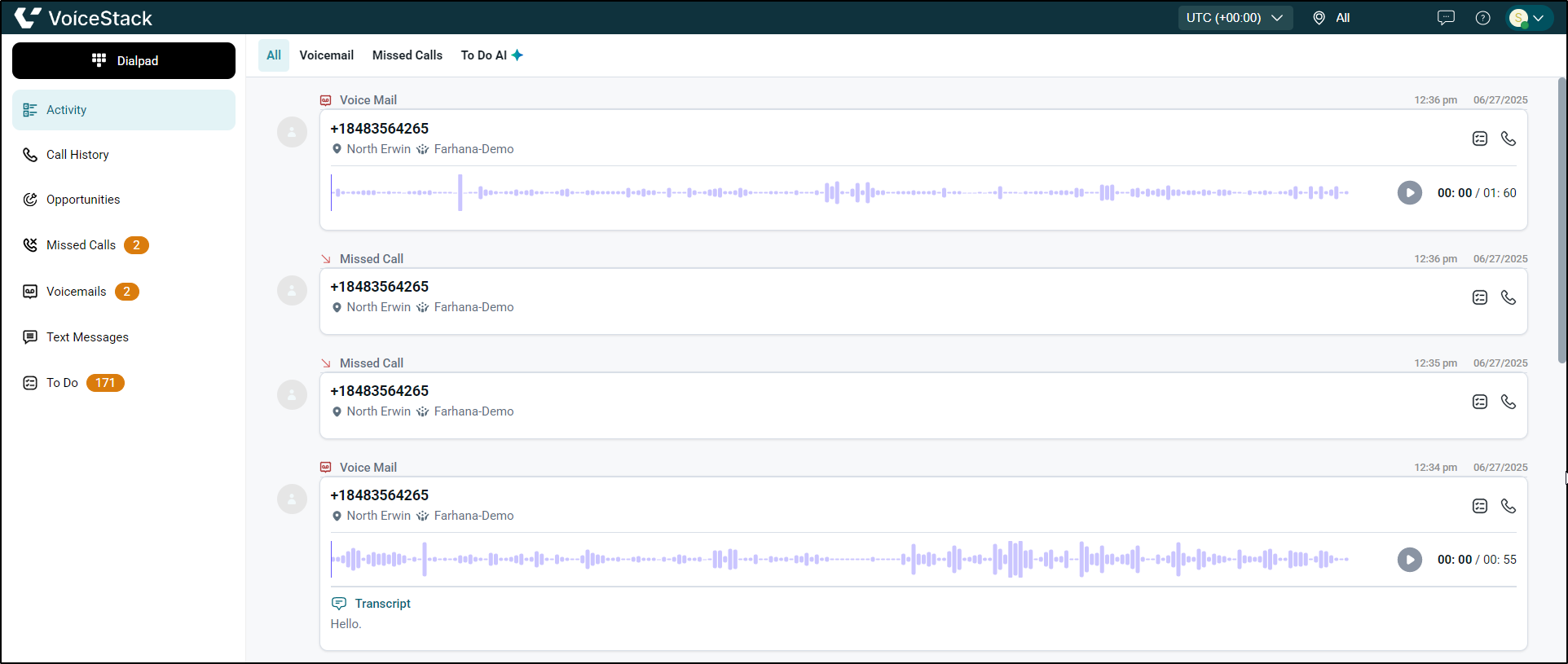 VoiceStack Agent App: Introduction – CareStack: User Resource Center