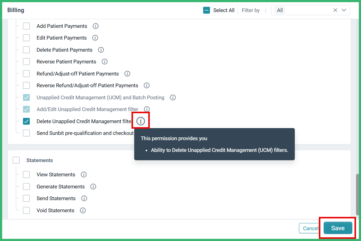 Setup and Manage Unapplied Credits via UCM – CareStack: User Resource ...
