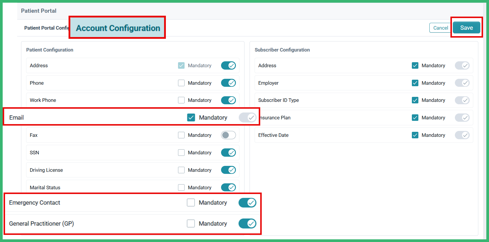 Overview of Patient Portal and Patient Connect Settings – CareStack: User Resource Center