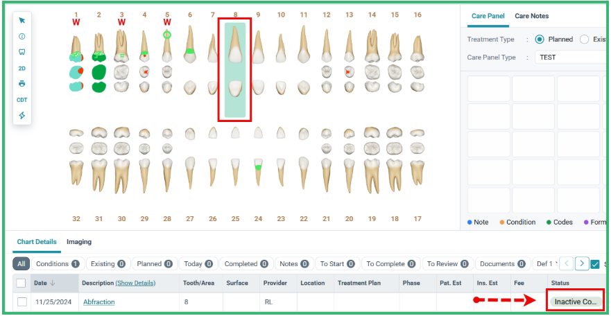 A Guide to the Odontogram – CareStack: User Resource Center