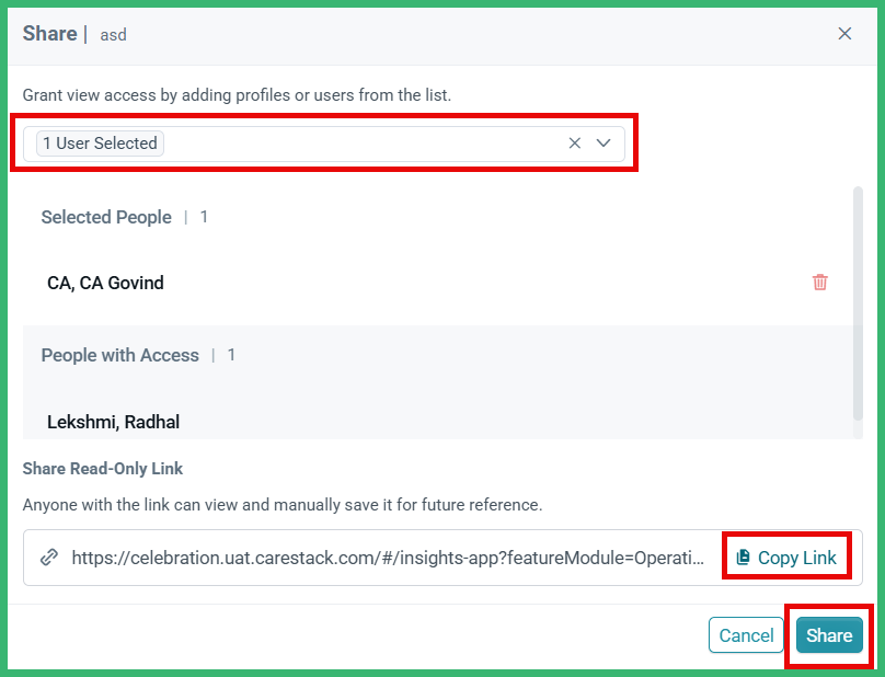 Access and Manage Operational Reports – CareStack: User Resource Center