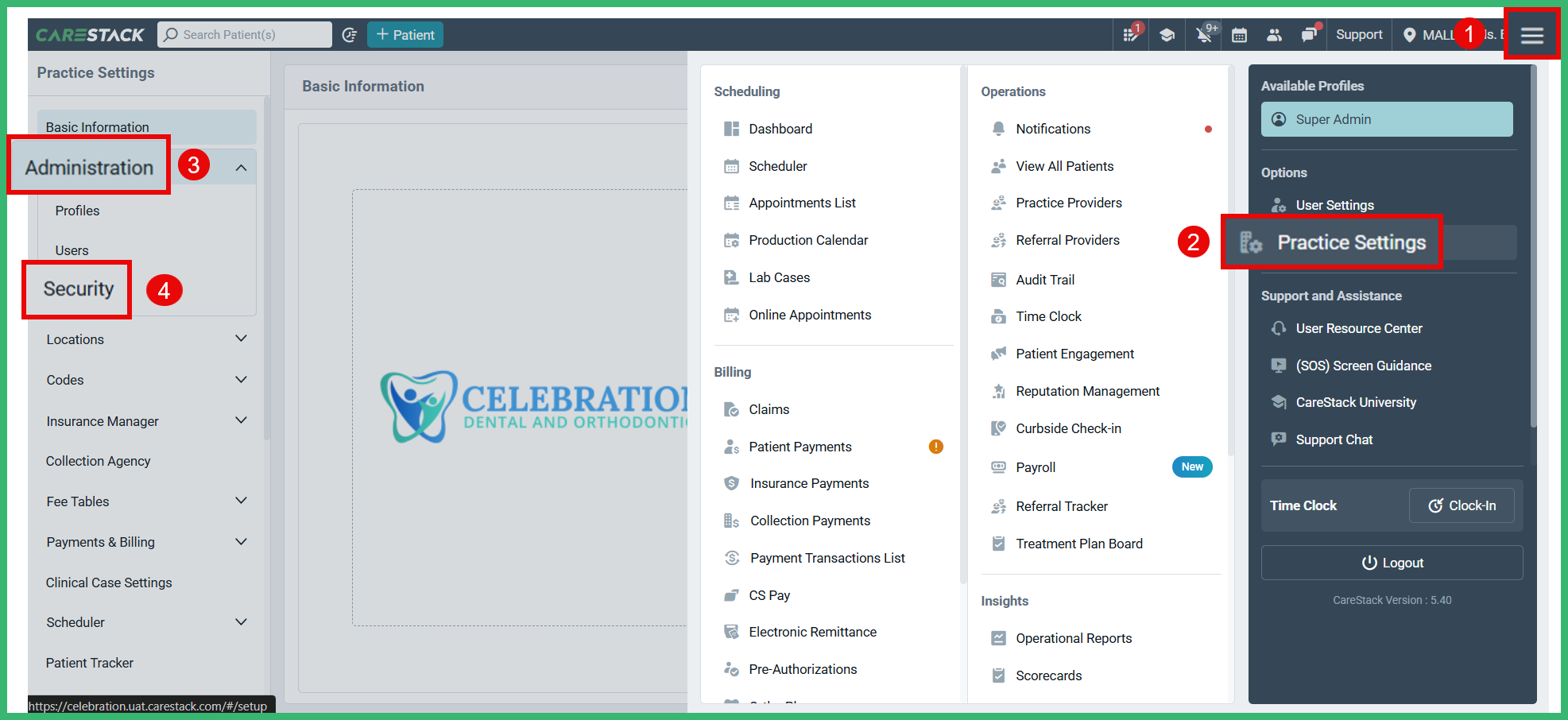 Set up Two Factor Authentication in CareStack – CareStack: User Resource Center