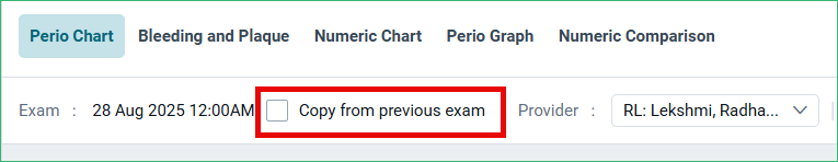 Explore Perio Charting – CareStack: User Resource Center
