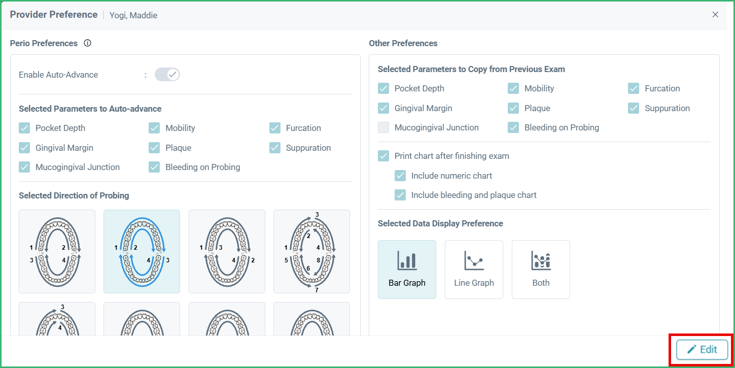 An Overview of the Perio Chart – CareStack: User Resource Center