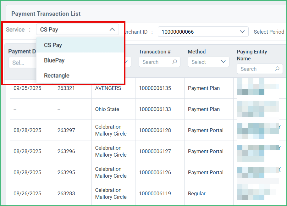 An Overview of Payment Transactions List – CareStack: User Resource Center